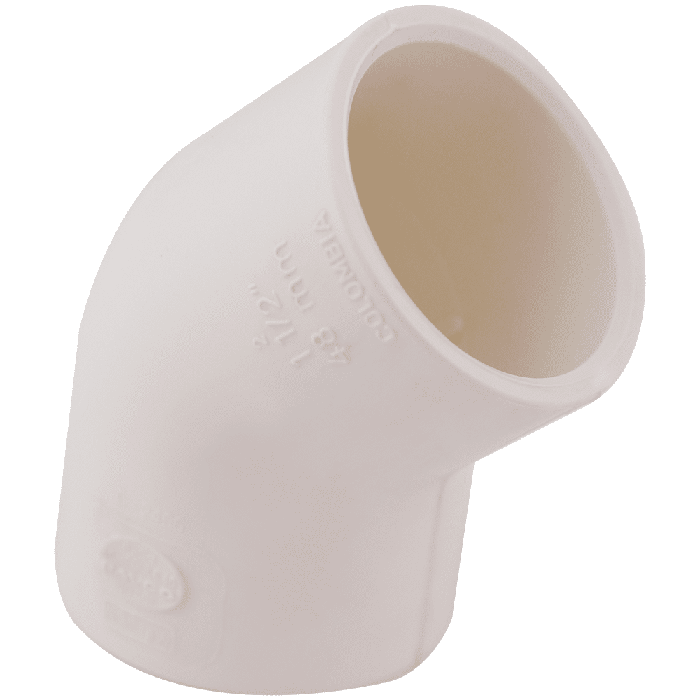 Codo 45° PVC presión Pavco | Norventas